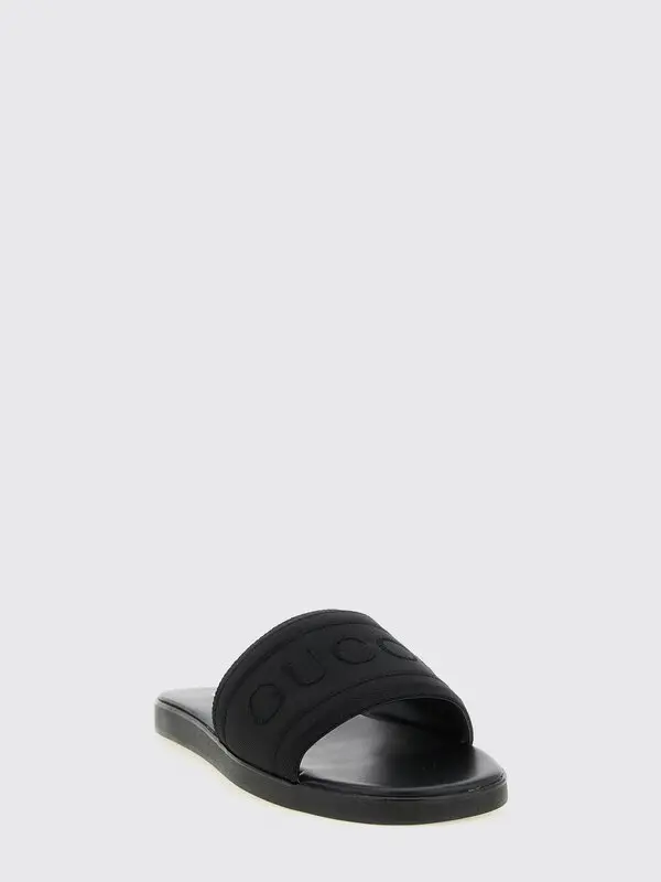 Gucci Jacquard Logo Polyamide Sliders