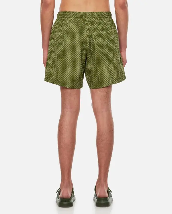 Alexander McQueen Dots Skull Swimshorts