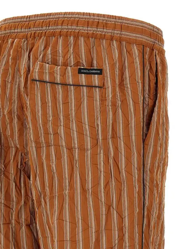 Dolce & Gabbana Vanity Straight Striped Pants