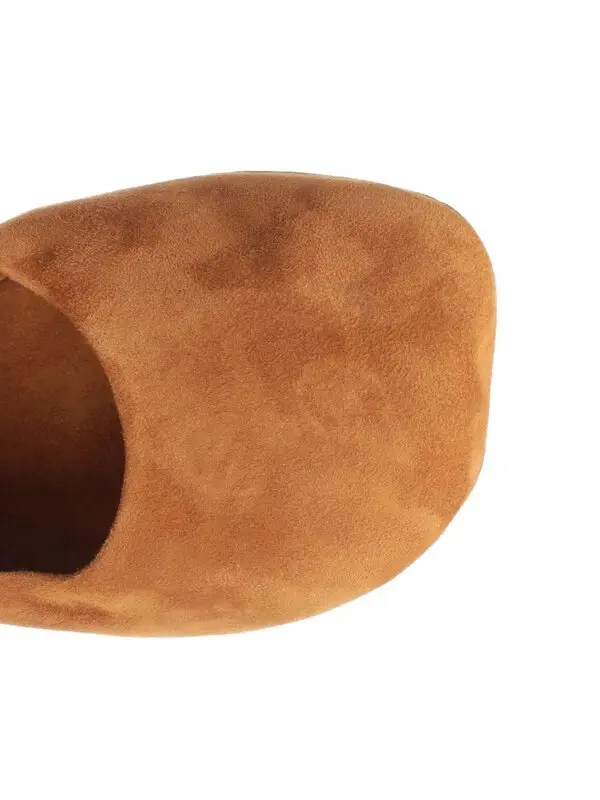 Loewe Soft Ballerina Suede Shoes - Cream