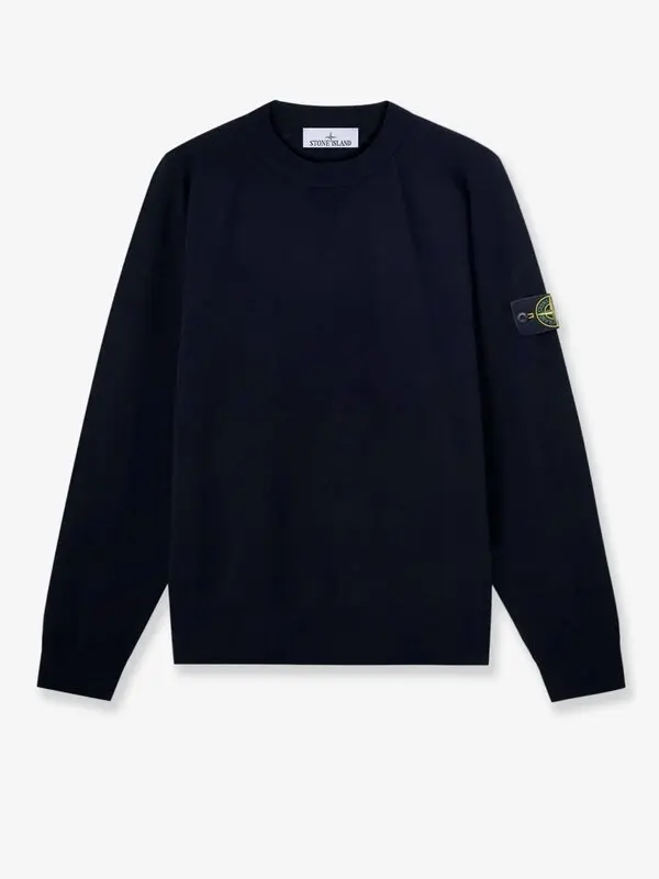 Stone Island Virgin Wool Blend Sweater - Multicolor
