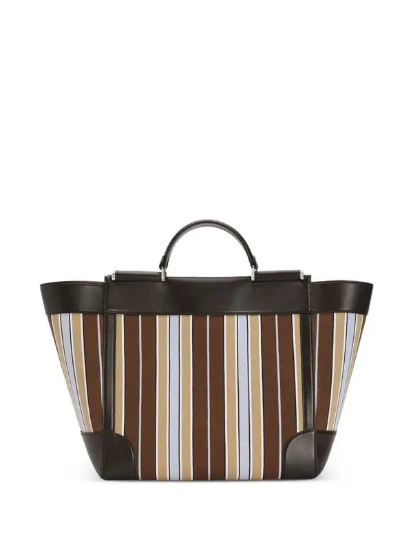 Dolce & Gabbana Sicily Jacquard Tote Bag