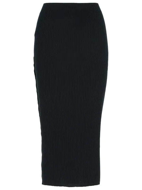 COURREGES Merino Wool Blend Skirt