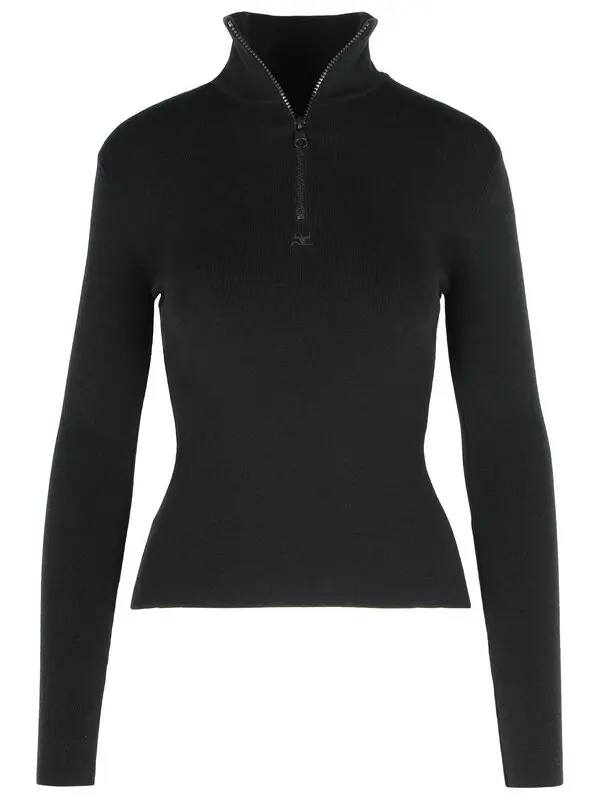 COURREGES Merino Wool Sweater