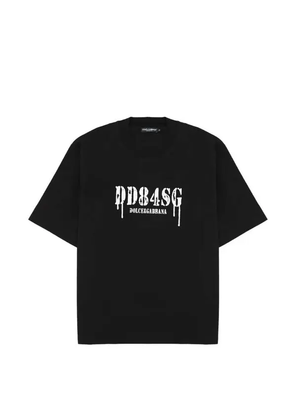 Dolce & Gabbana Short-sleeved T-shirt - Black