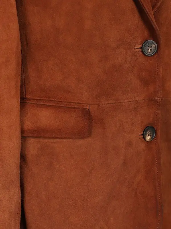GOLDEN GOOSE Suede Blazer