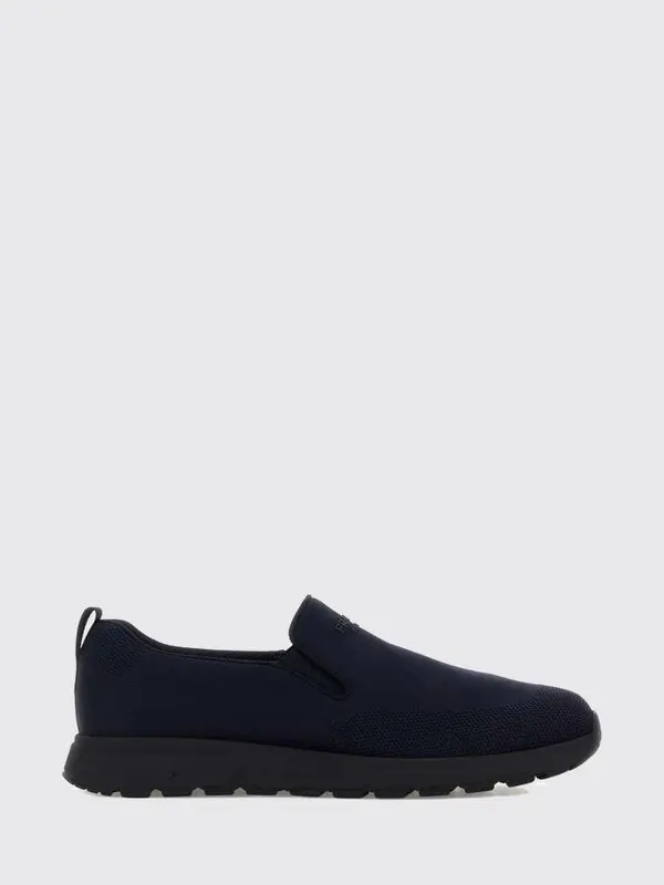 Prada Stretch Jersey Sneakers - Blue