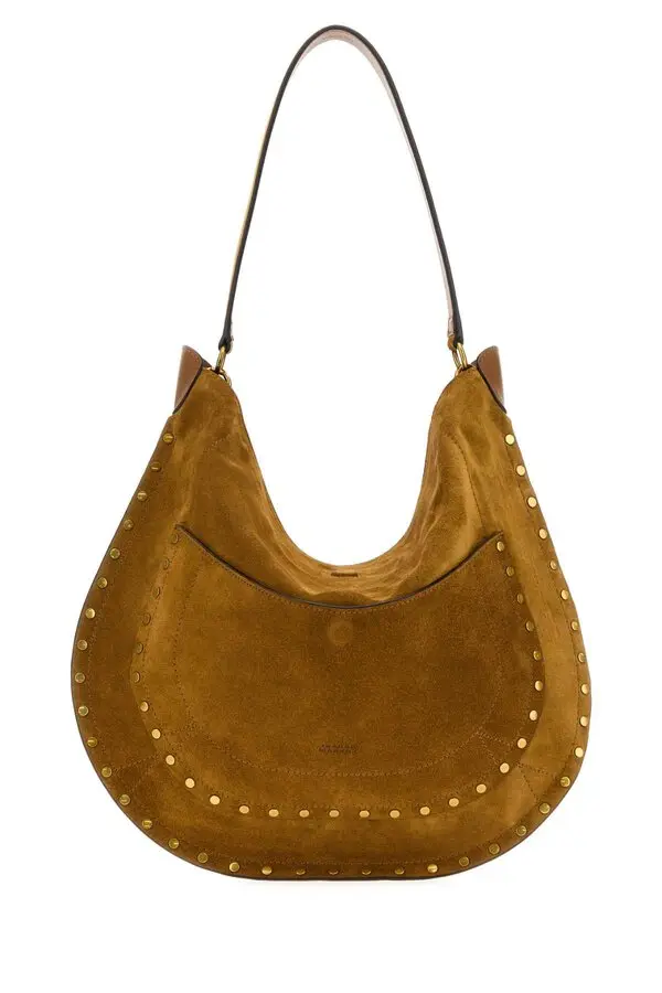Isabel Marant Étoile Camel Suede Hobo Pocket Shopping Bag - Brown