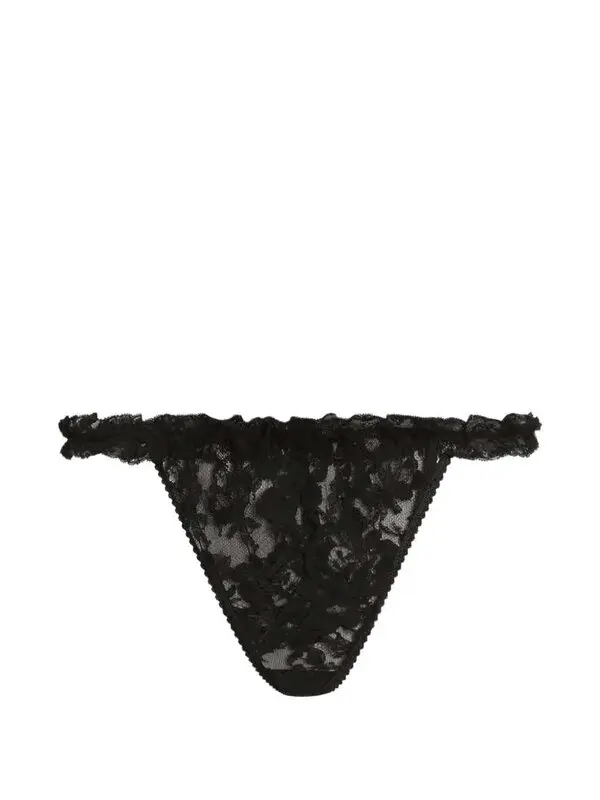 Dolce & Gabbana Lace Briefs - Black
