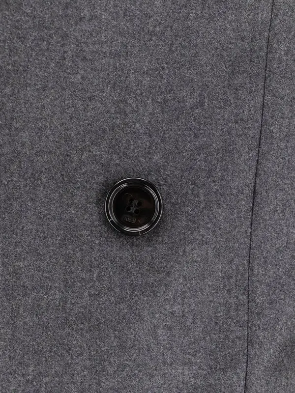 AMI Paris Double-breasted Virgin Wool Blazer