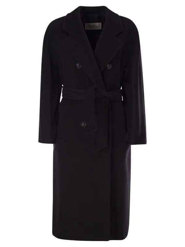 Max Mara Madame Virgin Wool And Cashmere Coat - Black