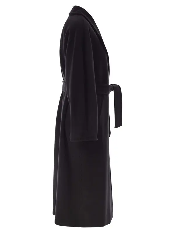 Max Mara Madame Virgin Wool And Cashmere Coat - Black
