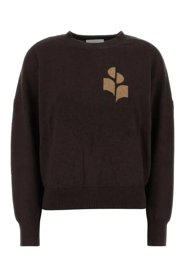 Isabel Marant Étoile Cotton Blend Marisans Sweater - Brown