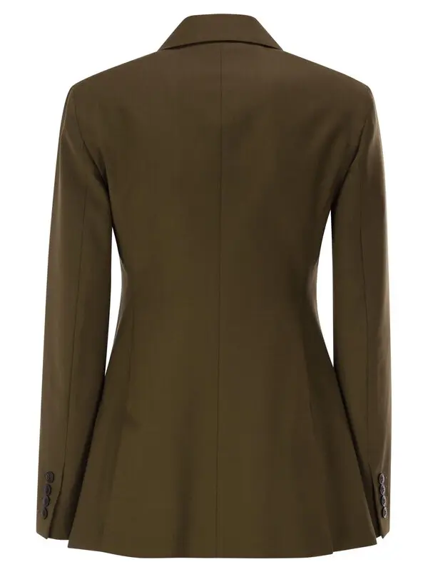 Max Mara Mxmpatio Tailored Virgin Wool Blazer