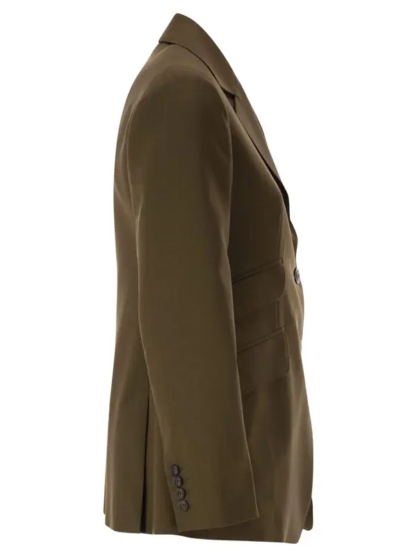 Max Mara Mxmpatio Tailored Virgin Wool Blazer