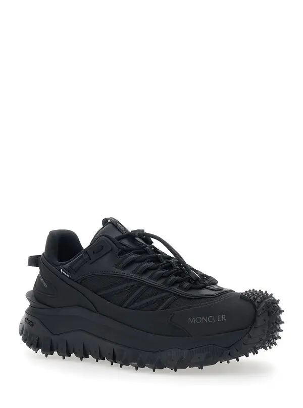 Moncler Trailgrip Gtx Low Top Sneakers - Black
