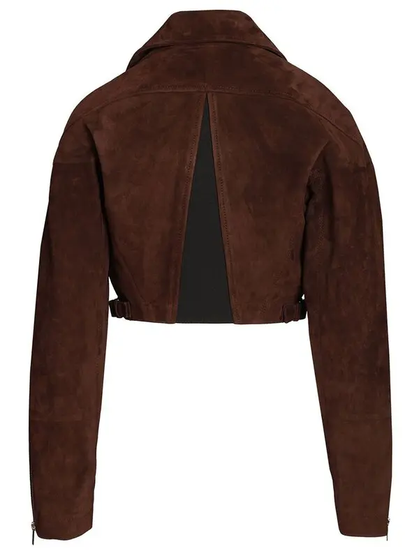 Alaïa Cropped Biker Jacket
