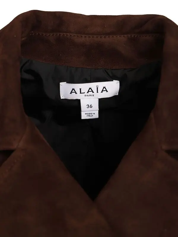 Alaïa Cropped Biker Jacket