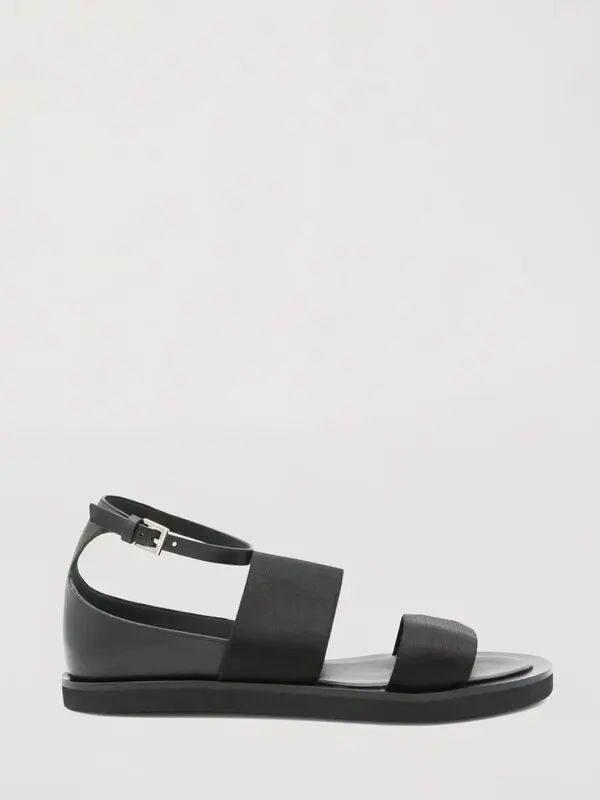 Max Mara Masoncia Leather Sandal