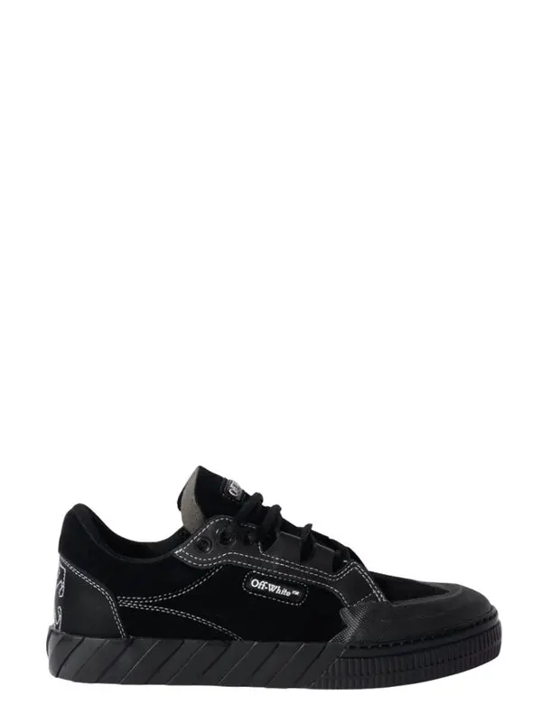 Off-White Vulcanized Leather Sneakers