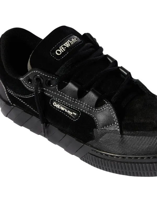 Off-White Vulcanized Leather Sneakers