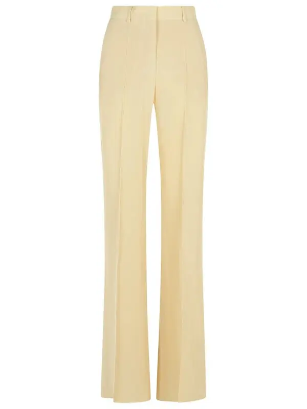 Sportmax Viscose Trousers - Cream