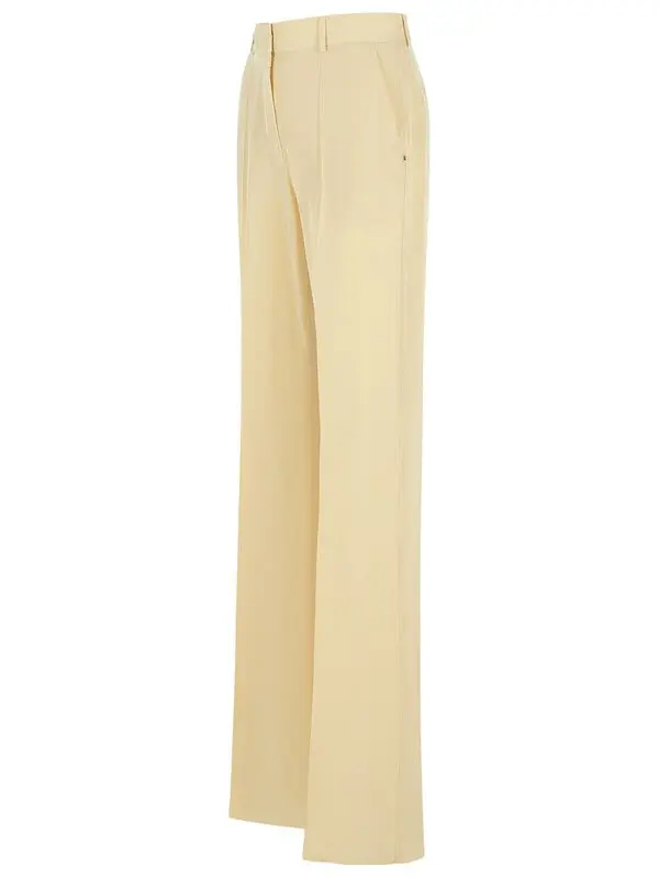 Sportmax Viscose Trousers - Cream