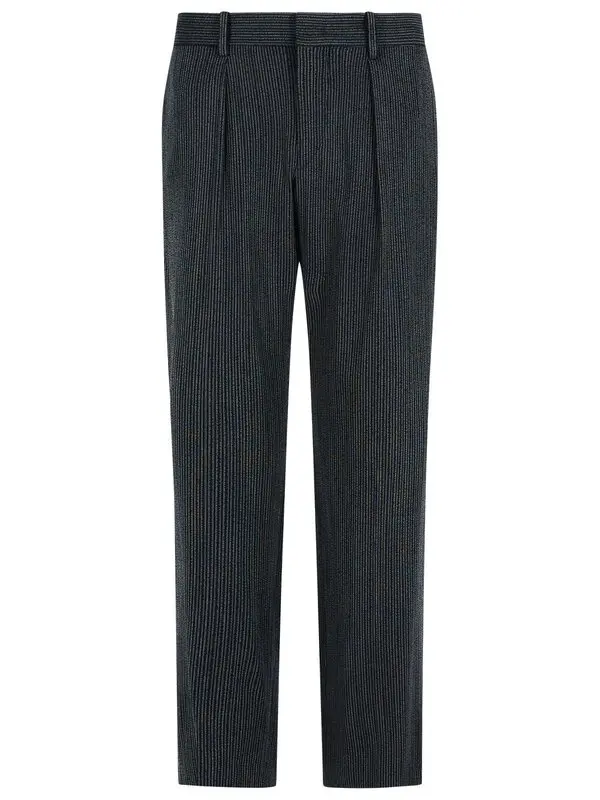 Isabel Marant Étoile Henda' Virgin Wool Blend Pants - Black