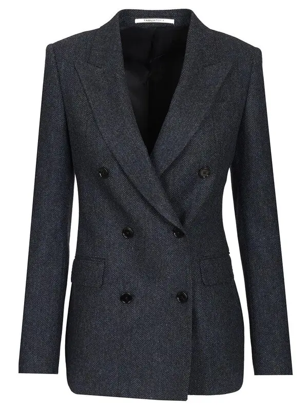 Tagliatore Paris Wool And Cashmere Blazer - Blue