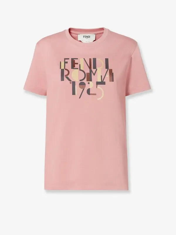 Fendi Cotton T-shirt - Multicolor