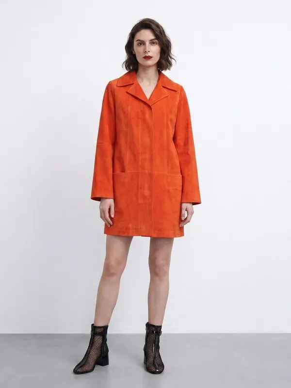 Alaïa Suede Coat