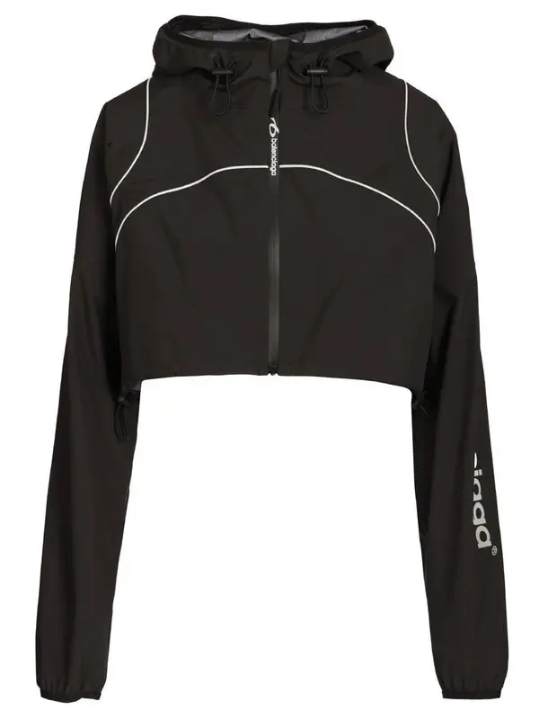 Balenciaga Techwear Cropped Jacket - Black