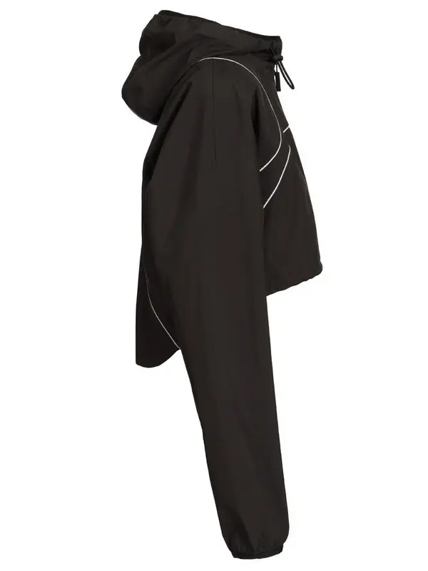 Balenciaga Techwear Cropped Jacket - Black