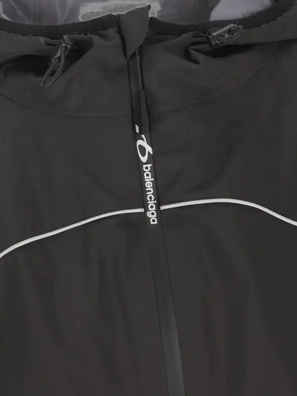 Balenciaga Techwear Cropped Jacket - Black