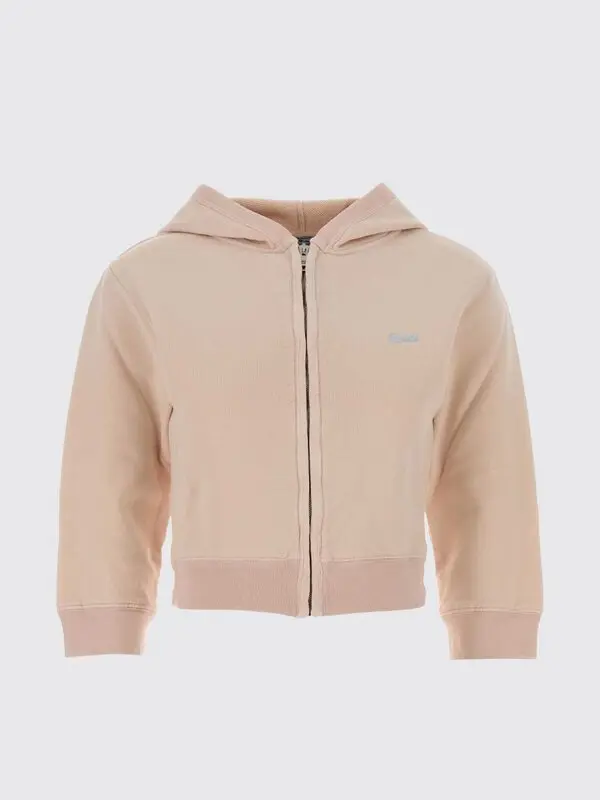 Prada Cropped Cotton Hoodie