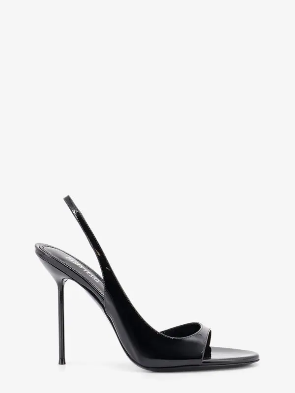 Paris Texas Lidia Patent Leather Sandals - Black