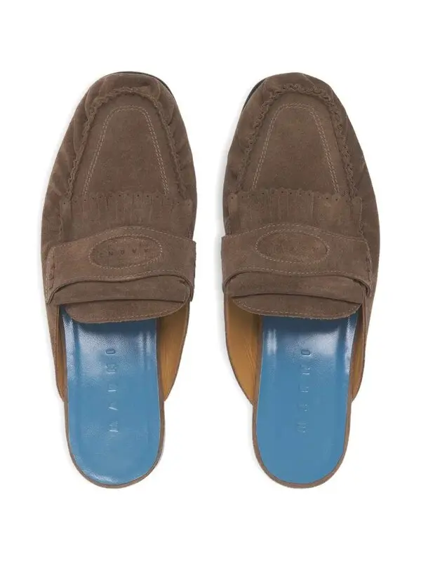 Marni Fringed Clogs