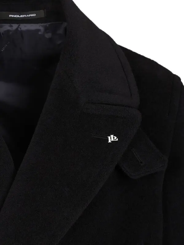 Tagliatore Double-breasted Wool Coat - Blue