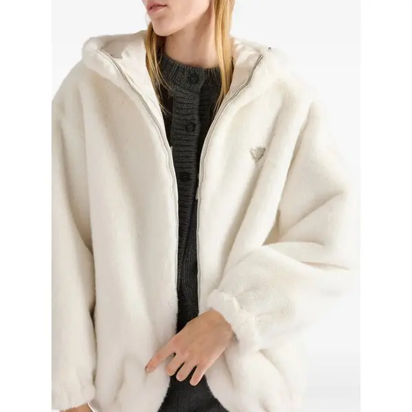 Prada Jackets Faux Fur & Shearling Jackets - Multicolor