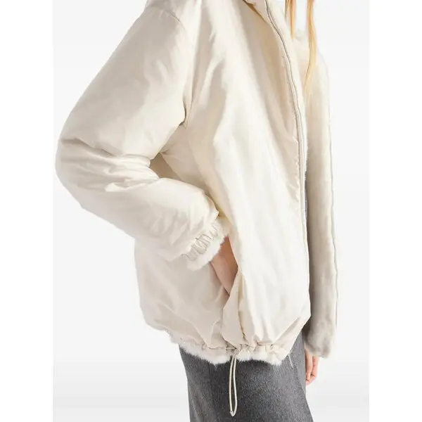Prada Jackets Faux Fur & Shearling Jackets - Multicolor