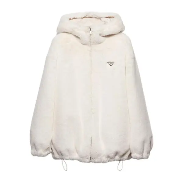 Prada Reversible Faux Fur Jacket - Multicolor