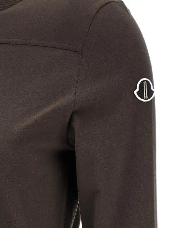 Rick Owens Moncler Collaboration T-shirt - Brown