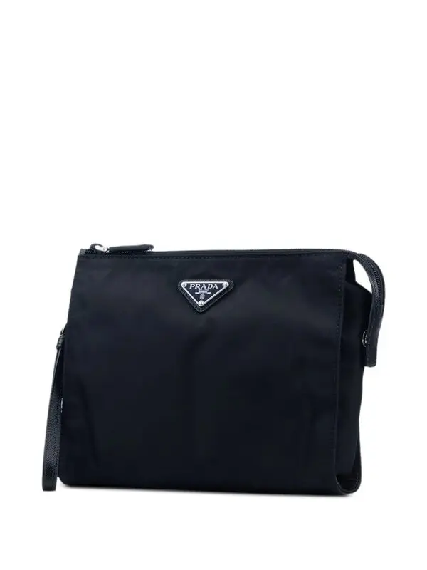 Prada Re-nylon And Saffiano Leather Necessaire