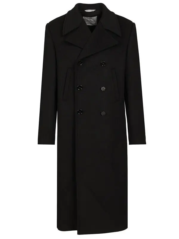 Balenciaga Long Coat - Black
