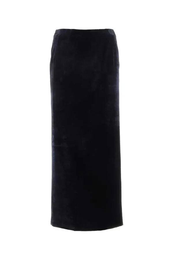 Fendi Midnight Velvet Skirt