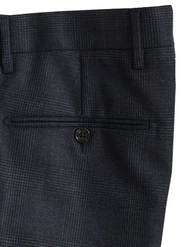 Tagliatore Vesuvio Prince Of Wales Suit - Blue