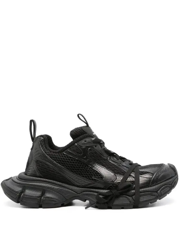 Balenciaga 3xl Mesh Sneakers - Black