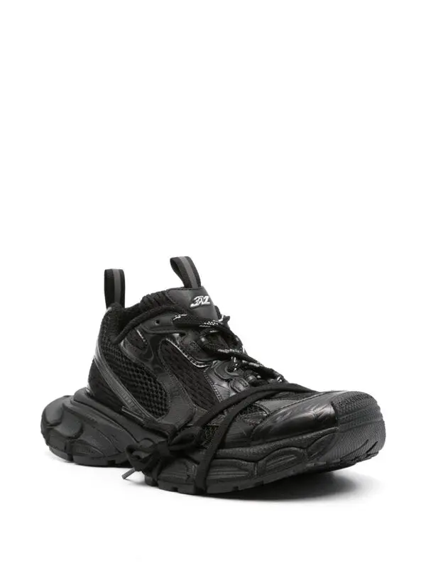 Balenciaga 3xl Mesh Sneakers - Black