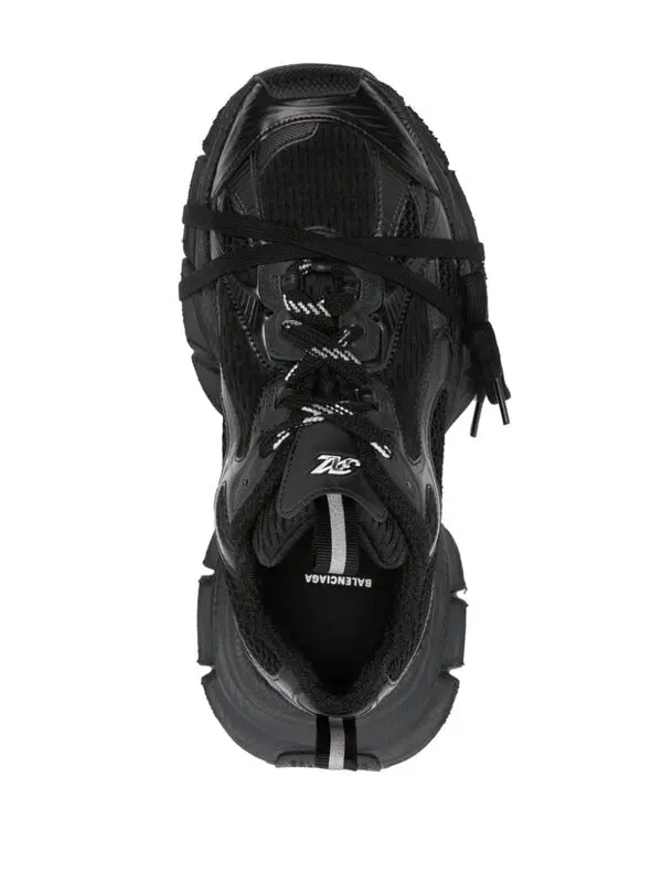 Balenciaga 3xl Mesh Sneakers - Black