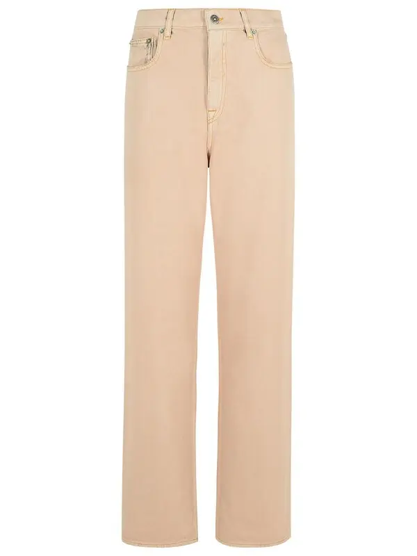 GOLDEN GOOSE Kim Cotton Jeans - Pink